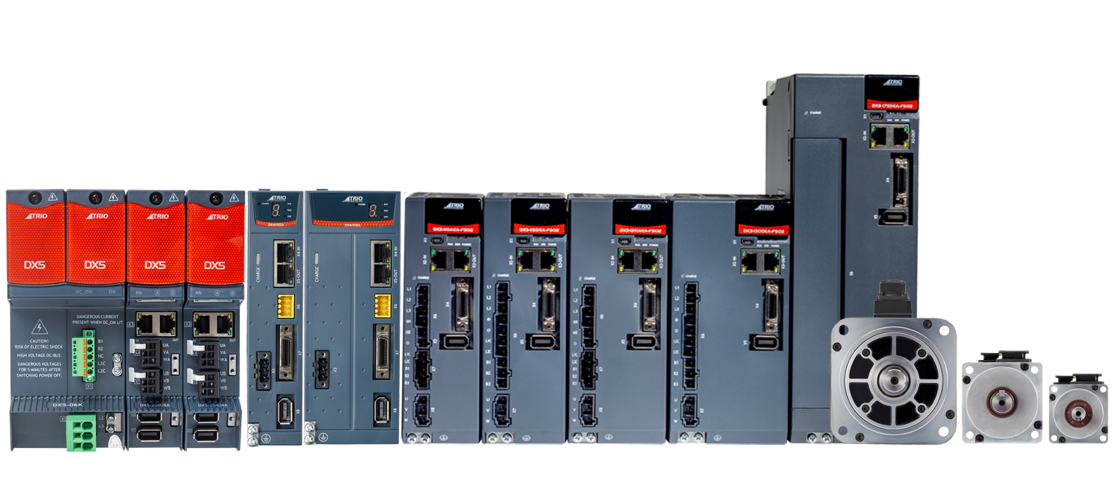 Trio • Products-Servo Drives and Motors